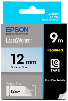Purchase Epson Pearlized 12mm Black on Blue 9 meters - C53S625113 ...