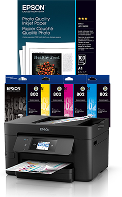Where To Buy Epson WorkforcePro WF-4720 plus Ink Set and Papers - Epson ...